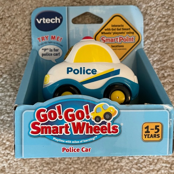 vtech | Toys | Nip Vtech Go Go Smart Wheels Vehicle White Police Car ...